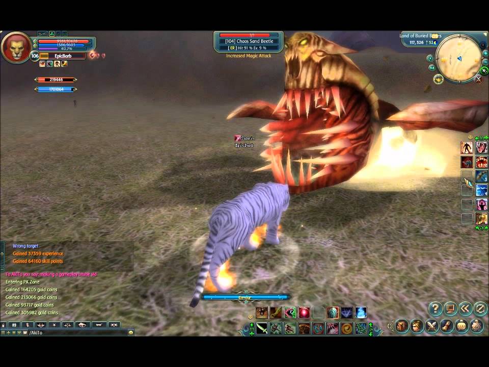 Perfect World Rebirth Barbarian Gameplay - YouTube