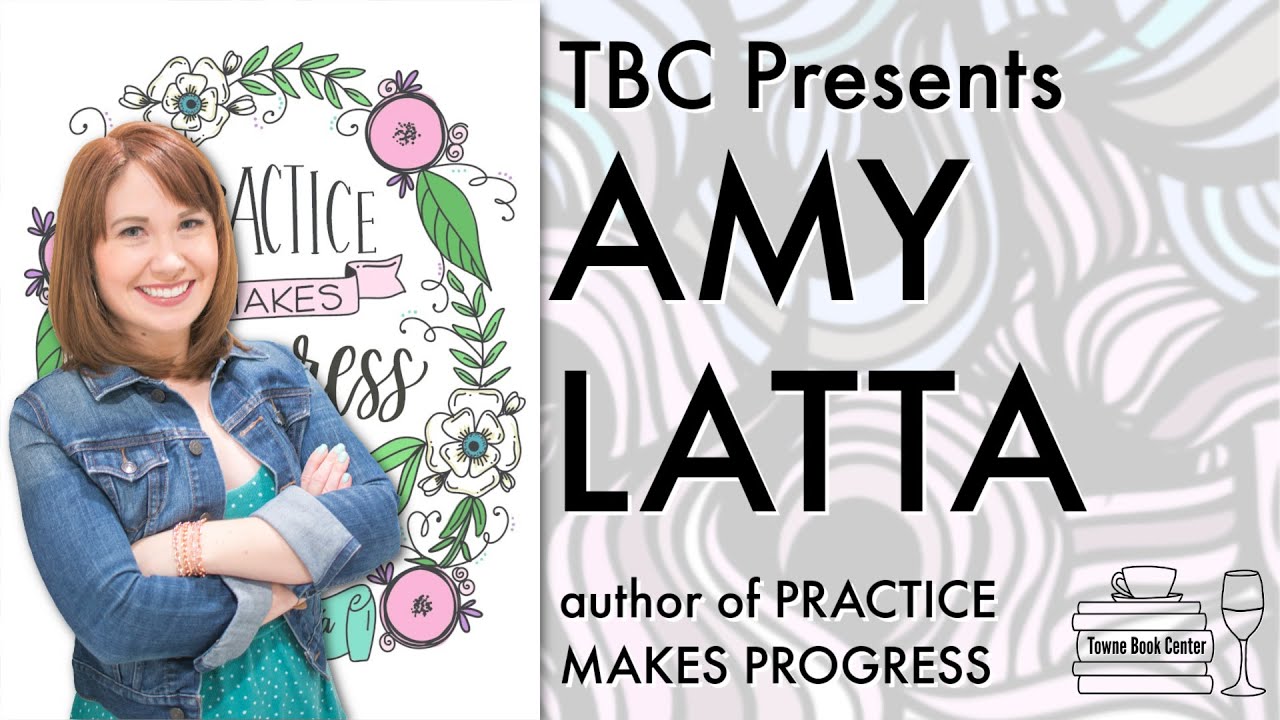 Amy Latta Lettering Demo with TBC Owner Drew, 2nd Event - YouTube