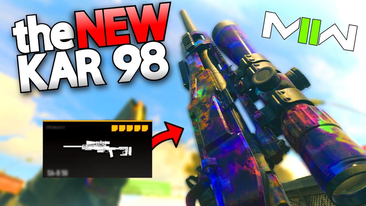 MW2 Fastest Quick Scoping Class! (SA-B 50 Marksman Rifle Best Loadout ...