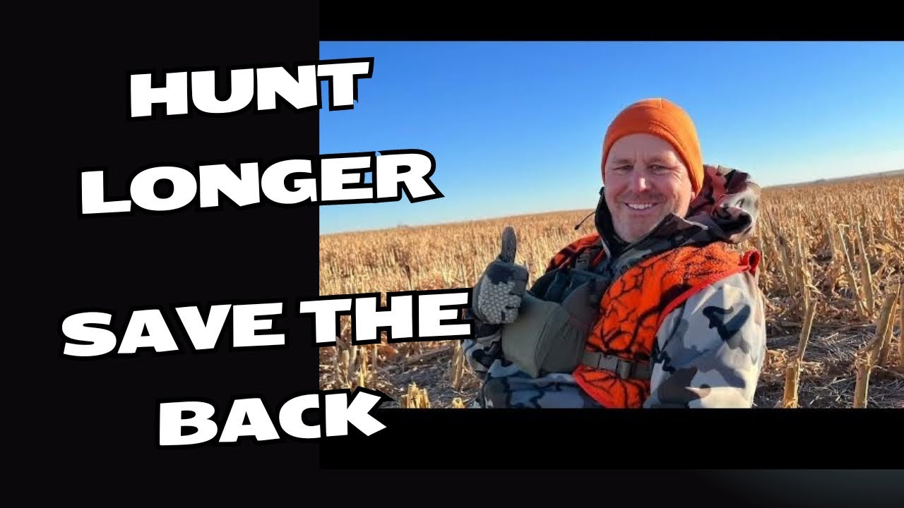 Deer Hunting Hack - Save Your Back - YouTube