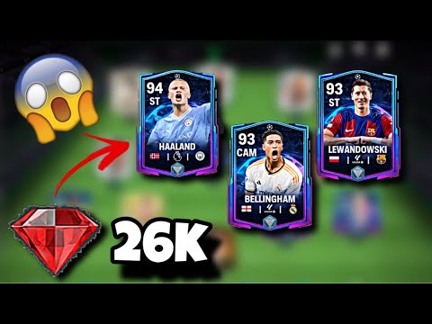 I SPENT 26K GEMS IN FC MOBILE | fc 24 - YouTube