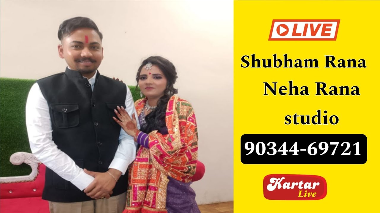 live Manda Shubham Rana villge bhagwanpur // barwala // Rana Studio ...