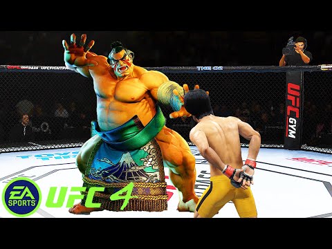 UFC4 Bruce Lee vs Edmond Honda EA Sports UFC 4 - Epic Fight