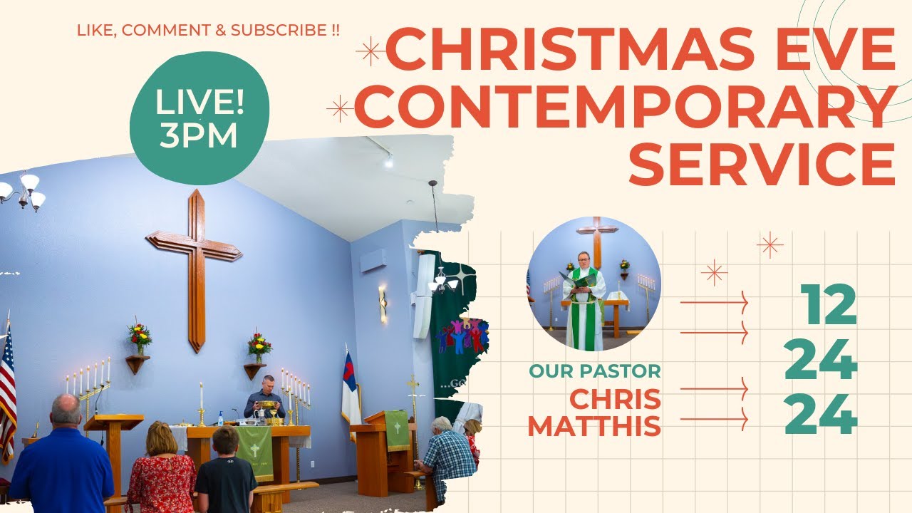 Christmas Eve Contemporary Service at Epiphany Lutheran Church (LCMS ...