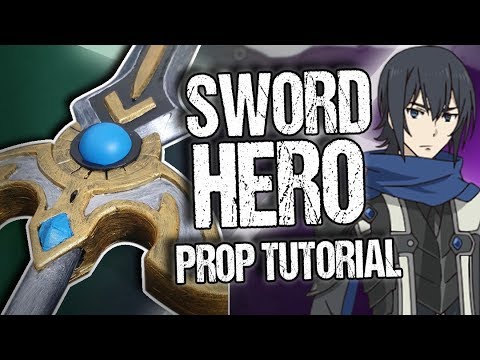 Rising of the Shield Hero Prop Sword Tutorial FREE... - YouTube