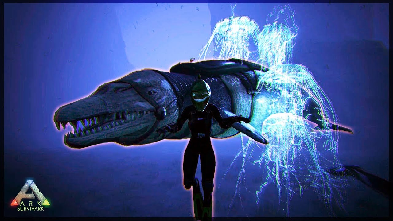 ATACADOS POR MEDUSAS ELECTRICAS - ARK SURVIVARK - YouTube