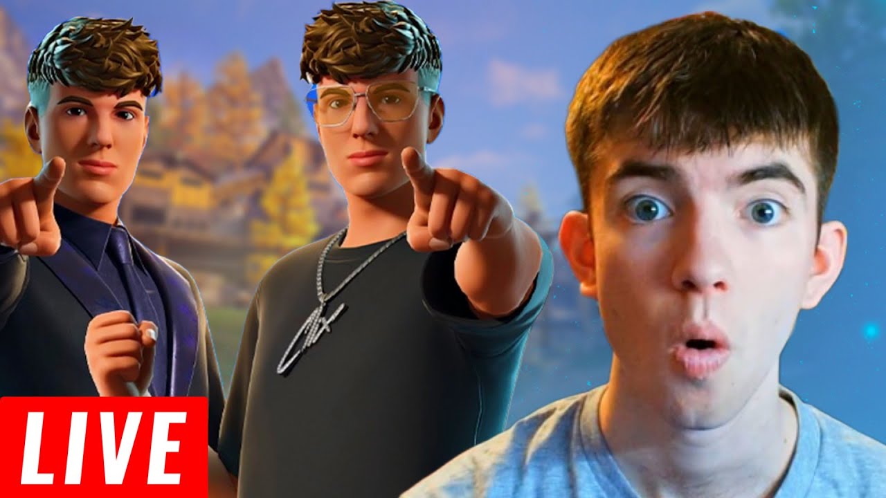 🔴LIVE - CLIX ICON SKIN REVEALED - LATE SOLOS!!🔥(VERTICAL) - YouTube