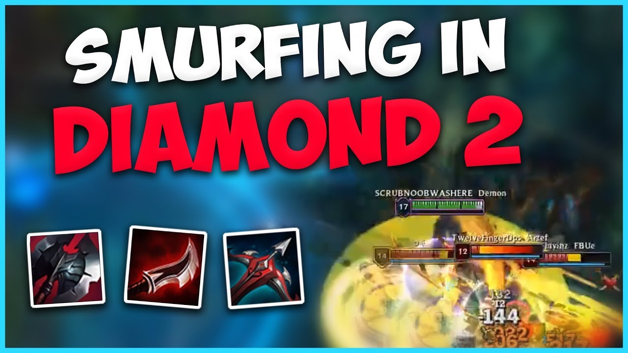 ScrubNoob | Smurfing With Rengar Top (ft. Nick) - YouTube