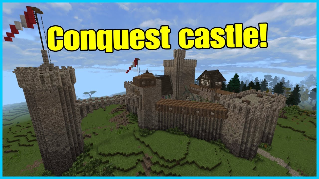 EPIC conquest castle tour! (Bedrock edition) -Minecraft world tour #6 ...