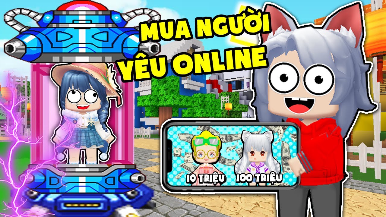 Kairon Thử Thách 24H Mua Người Yêu Online😂😱Trong Làng HERO TEAM MINI ...