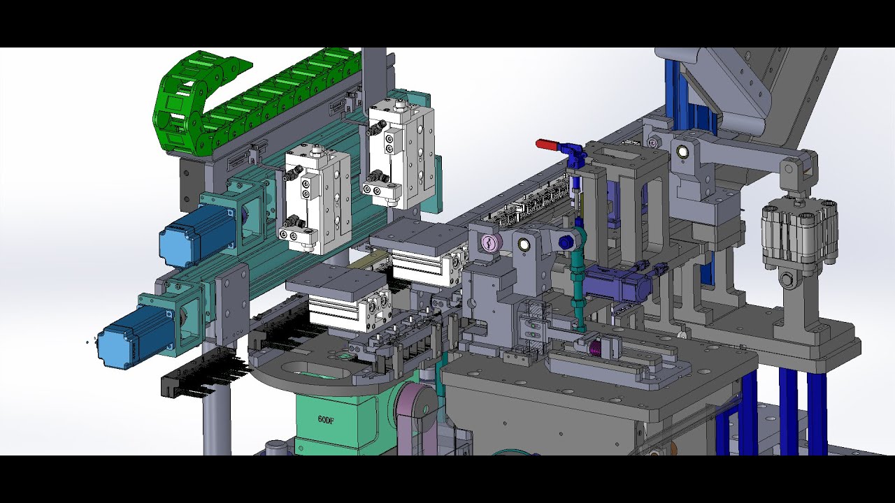needle insertion machine for automotive connectors-industrial 3D model ...