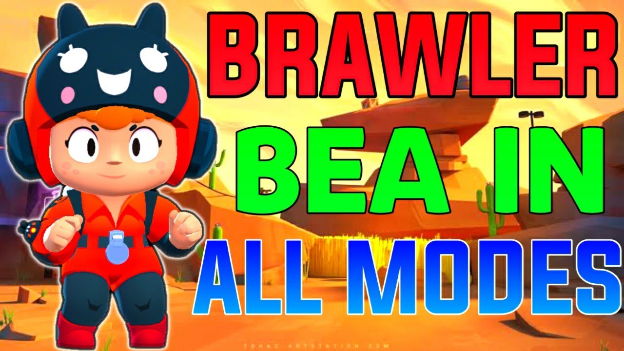 LadyBug Bea Gameplay In All Modes Gem Grab, Brawl Ball, Present Plunder ...