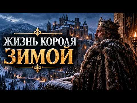 КАК КОРОЛЬ ПЕРЕЖИВАЛ ЗИМУ В СРЕДНЕВЕКОВОМ ЗАМКЕ | Тихая история для сна
