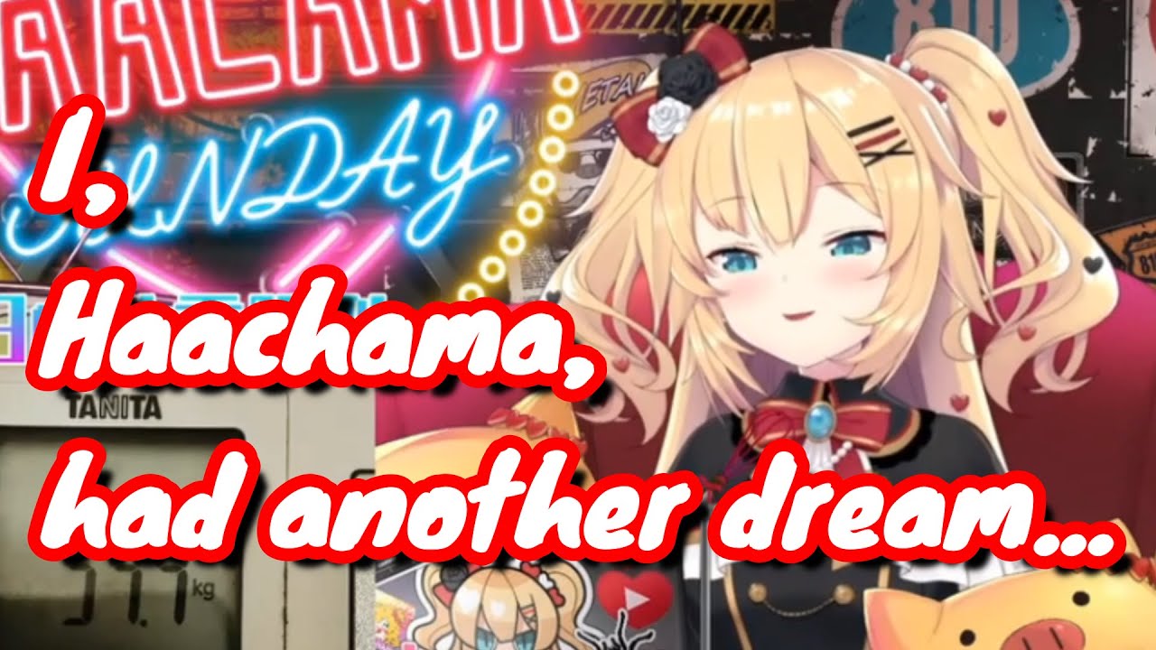 Haachama confesses her long-hidden dream - [Hololive/English Sub] - YouTube