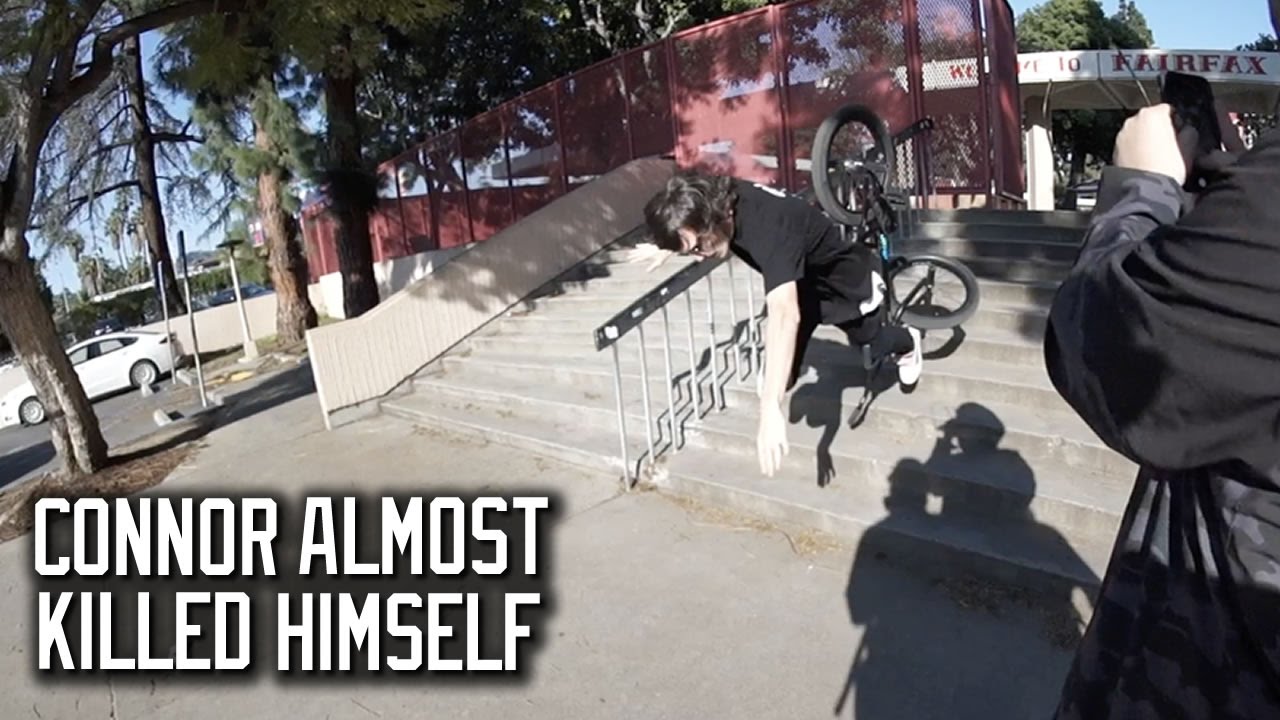 CONNOR KEATING NEARLY DIES ON MELROSE!! - YouTube
