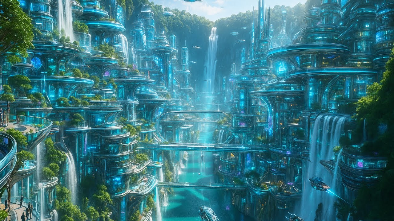 Life in 3000: The Most Advanced City Ever Built by AI | Short Film (4K ...