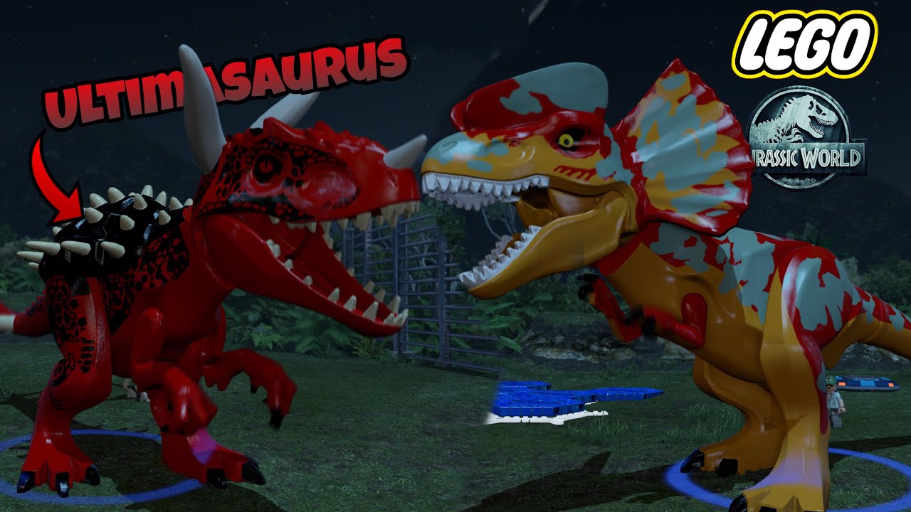 HÍBRIDOS EN LEGO JURASSIC WORLD !! Ultimasaurus, Stegoceratops y más ...