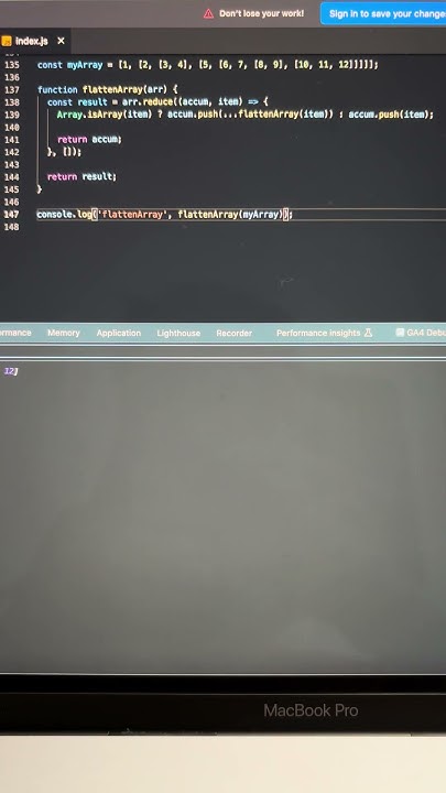Interview Series How To Flatten An Array Youtube
