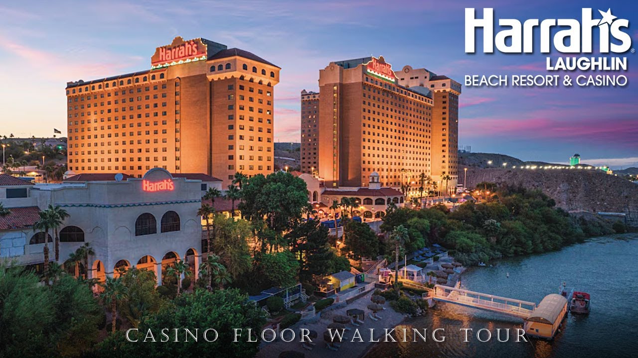 HARRAH'S CASINO in LAUGHLIN NEVADA : Casino Floor Walking Tour - YouTube