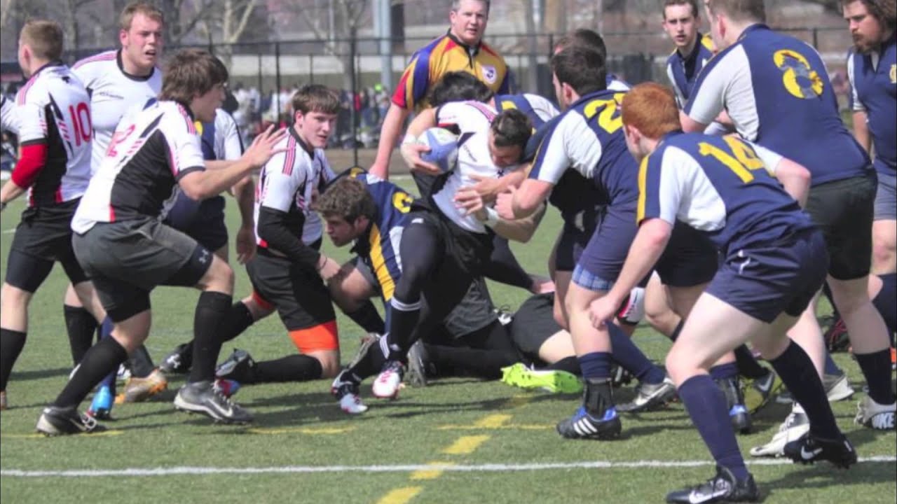 Sacred Heart University Rugby Black Out Game Promo - YouTube