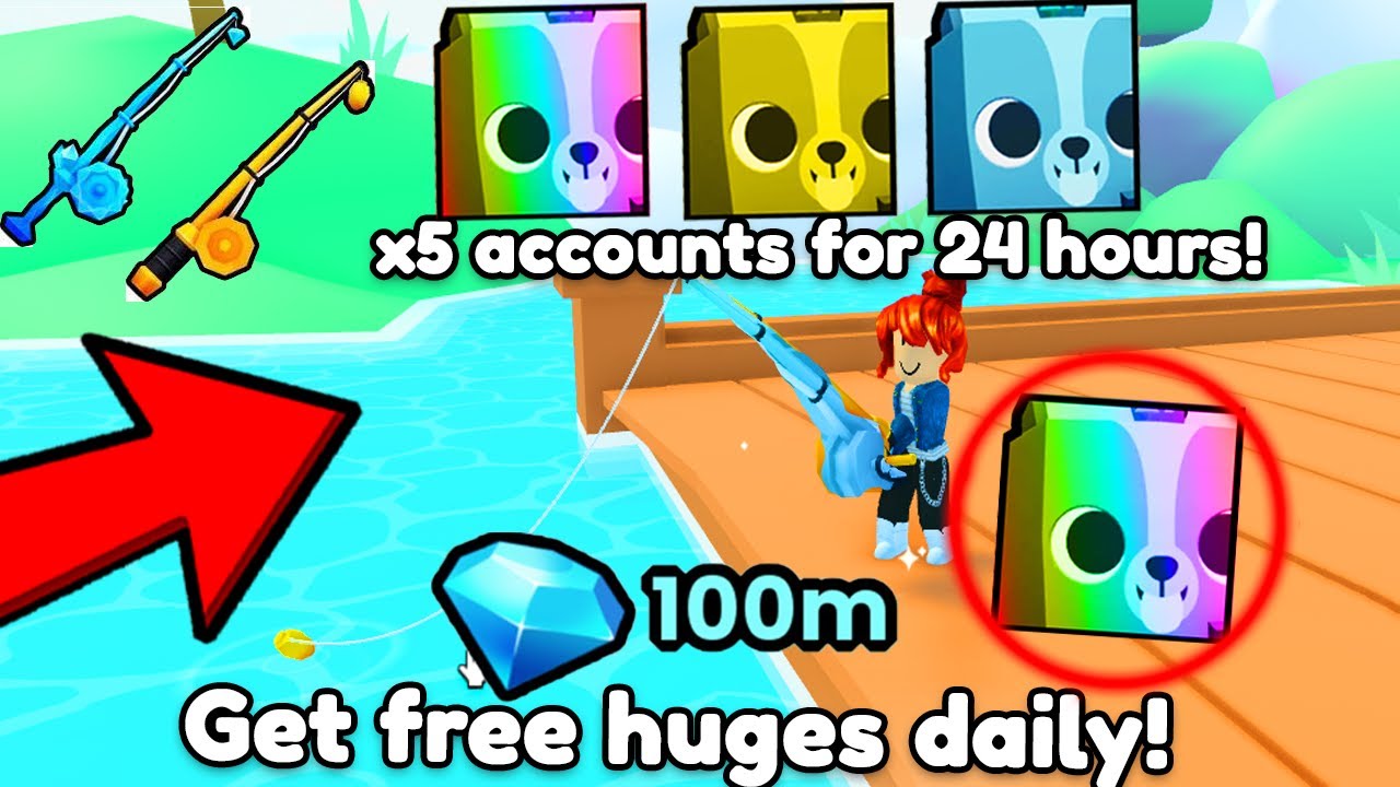 OMG! Used 5 ACCOUNTS in FISHING FOR 24 HOURS! WOW I GOT SO MANY HUGESin ...