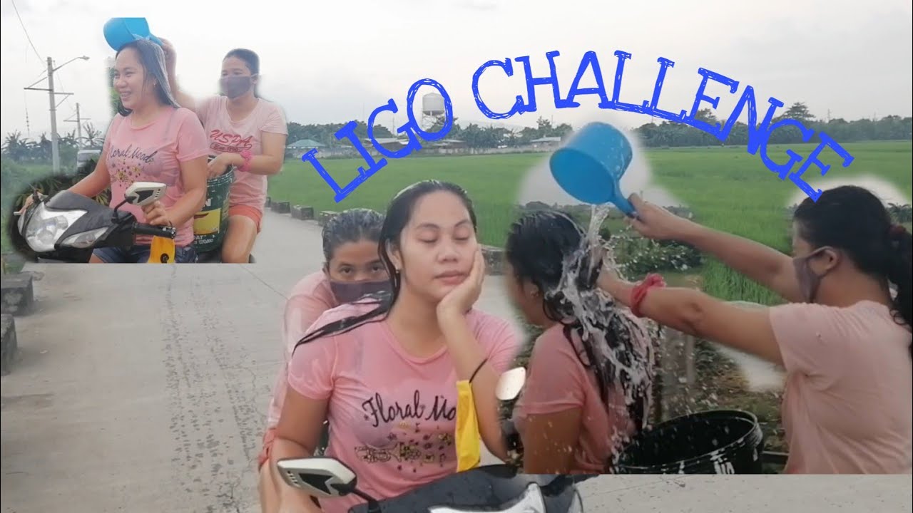 LIGO CHALLENGE!!!HABANG NAG MOMOTOR - YouTube