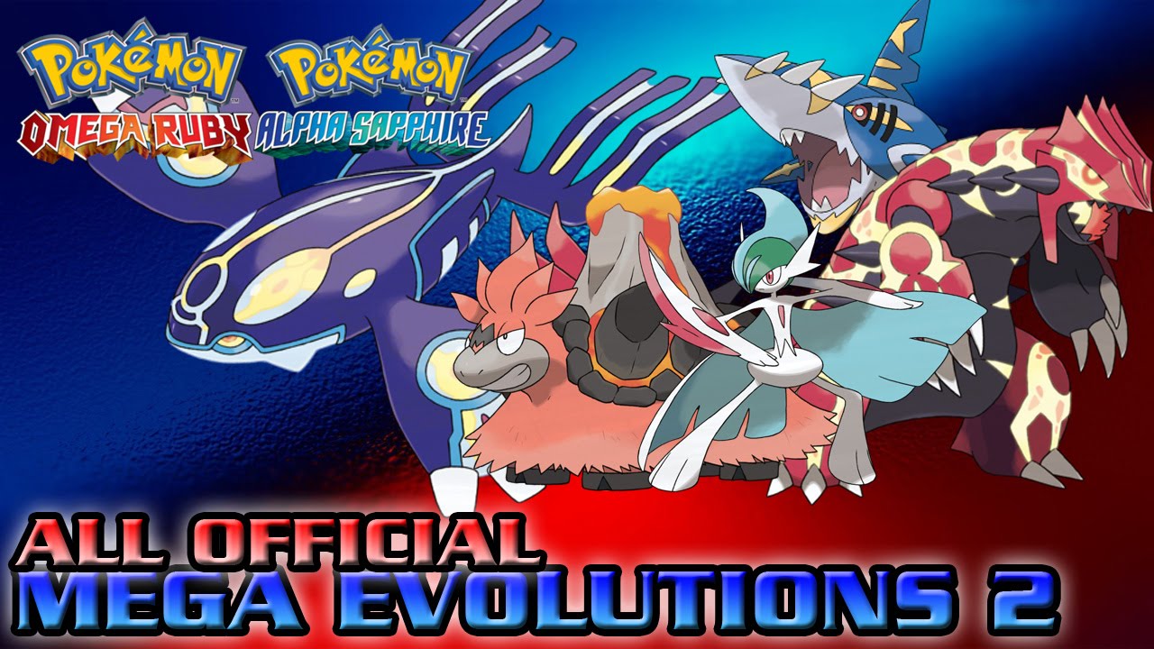 All Omega Ruby and Alpha Sapphire Mega Evolutions Officially Revealed ...