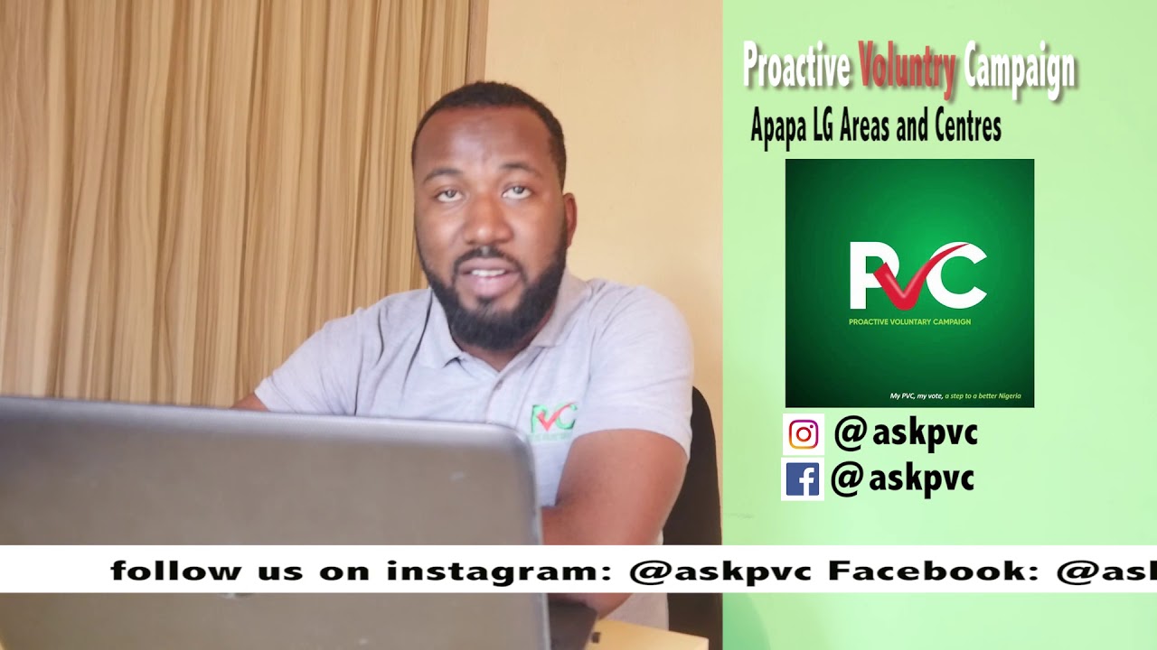Apapa local government PVC centres - YouTube