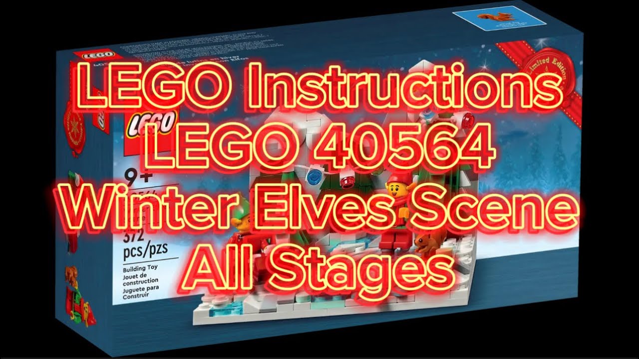 LEGO Instructions: 40564 - Winter Elves Scene (All 2 Stages) - YouTube