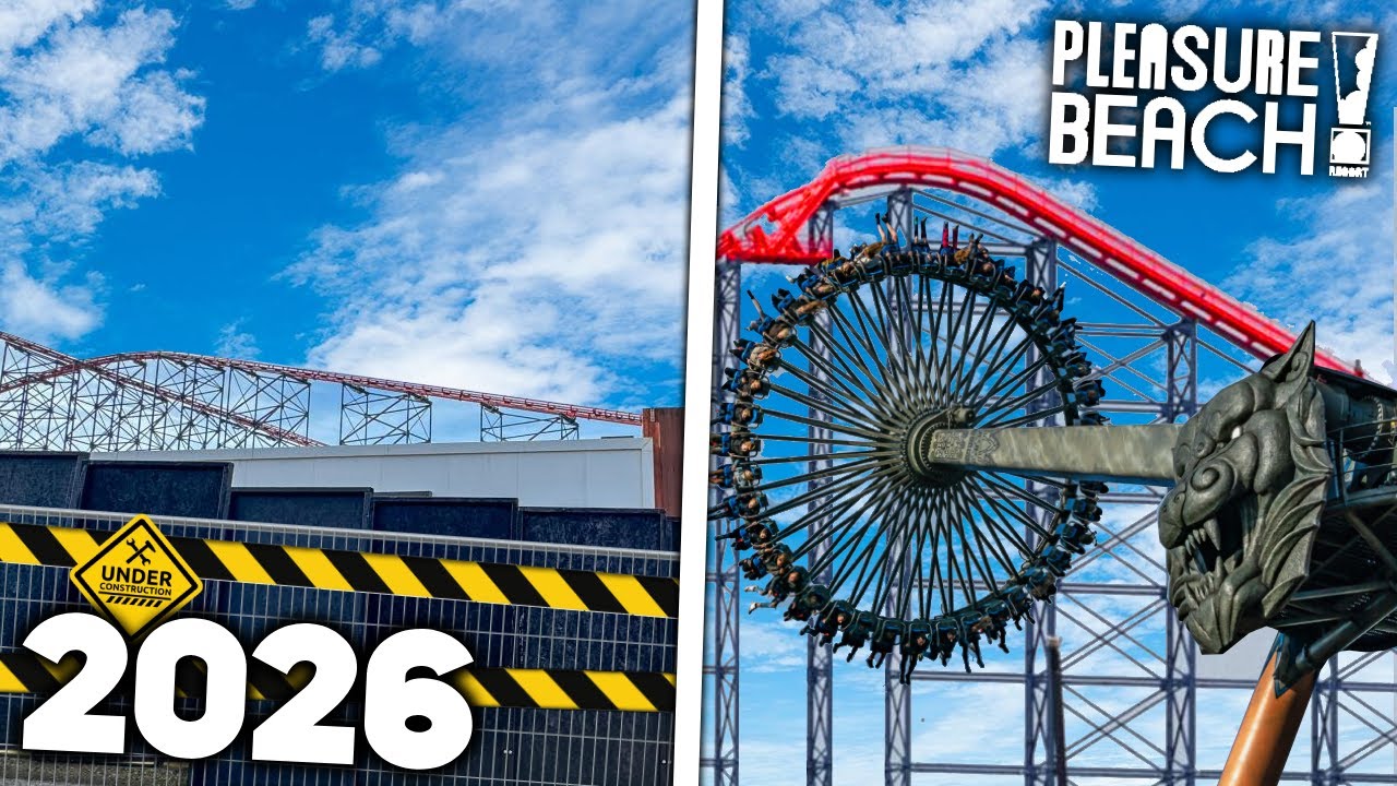 NEW RIDE Coming To BLACKPOOL PLEASURE BEACH - YouTube