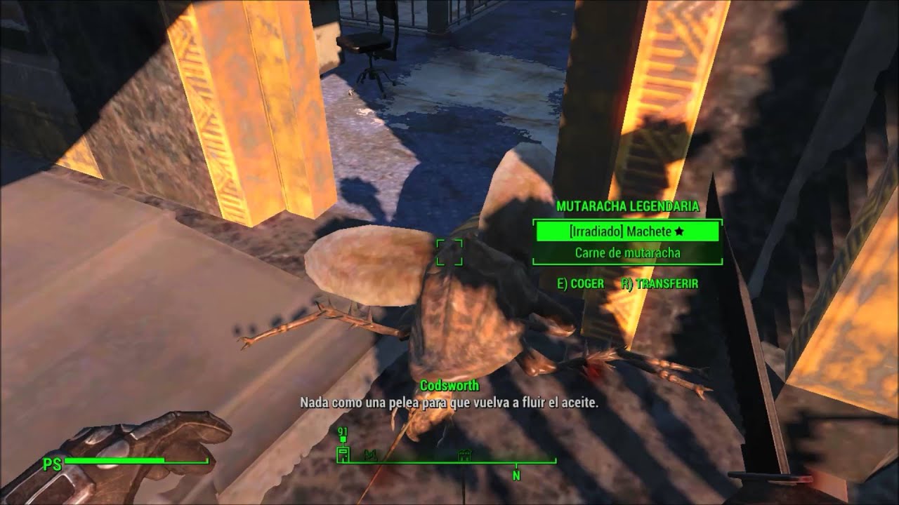 Conseguir un Buen Machete Fallout 4 - YouTube