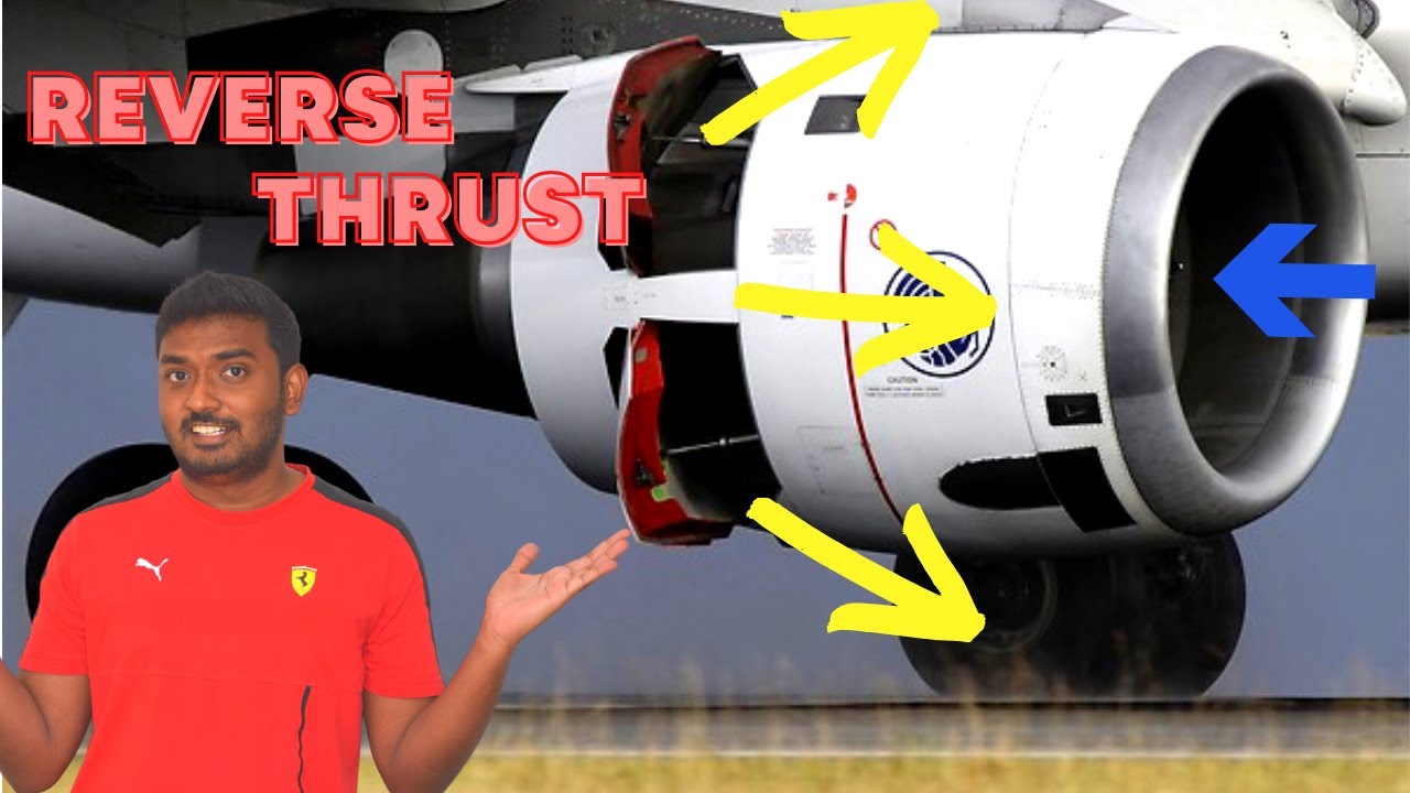 What is Reverse Thrust | Airplane Braking - YouTube