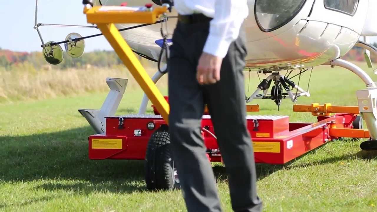 HeliCarrier V1000 series - Tug for carrying helicopters by Helitowcart ...