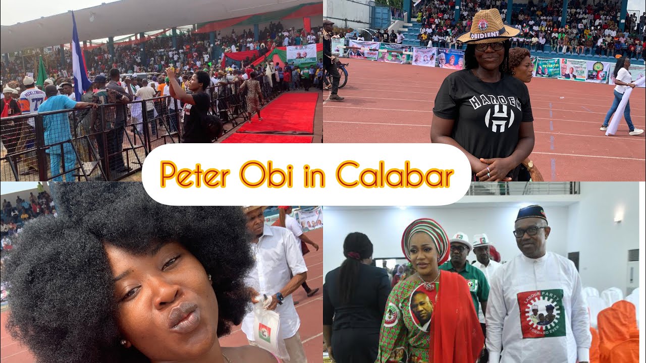 Peter Obi's rally in Calabar - YouTube