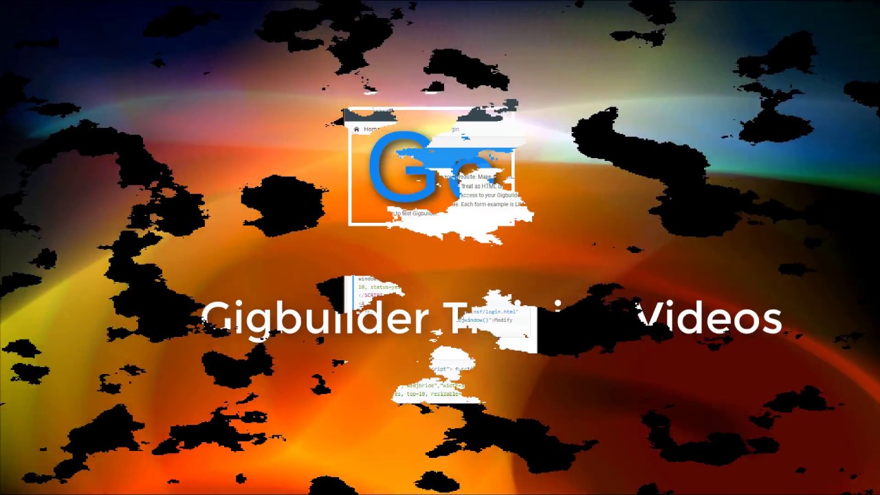 Gigbuilder 6 HTML Site Widgets - YouTube