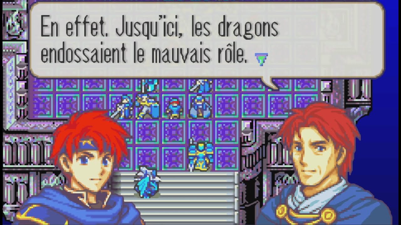 Fire Emblem 6 (GBA) - Roy parle à Eliwood (chapitre 25) (HD) (fr) [FR ...