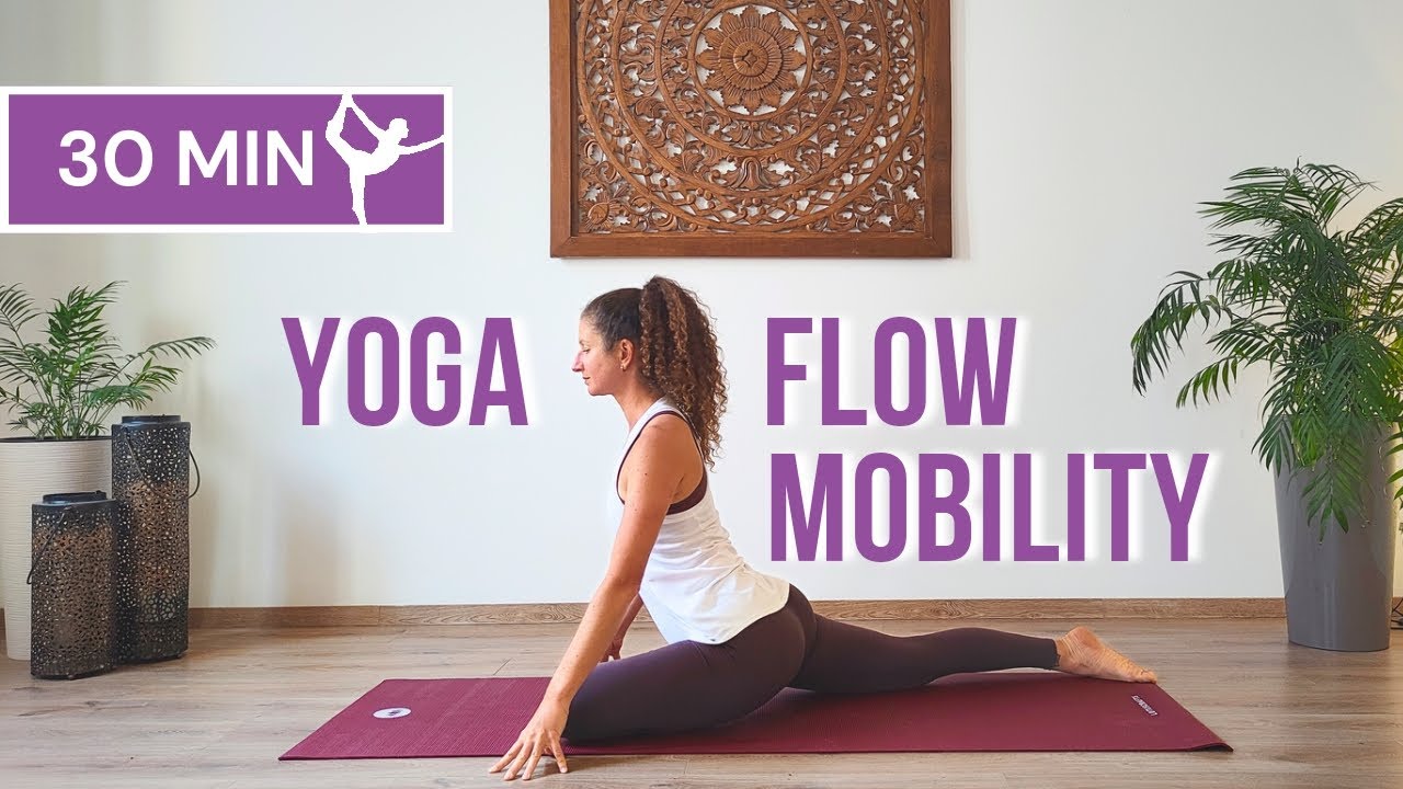 30 MIN TENSION & STIFFNESS RELEASE YOGA || Stretches for sore muscles ...