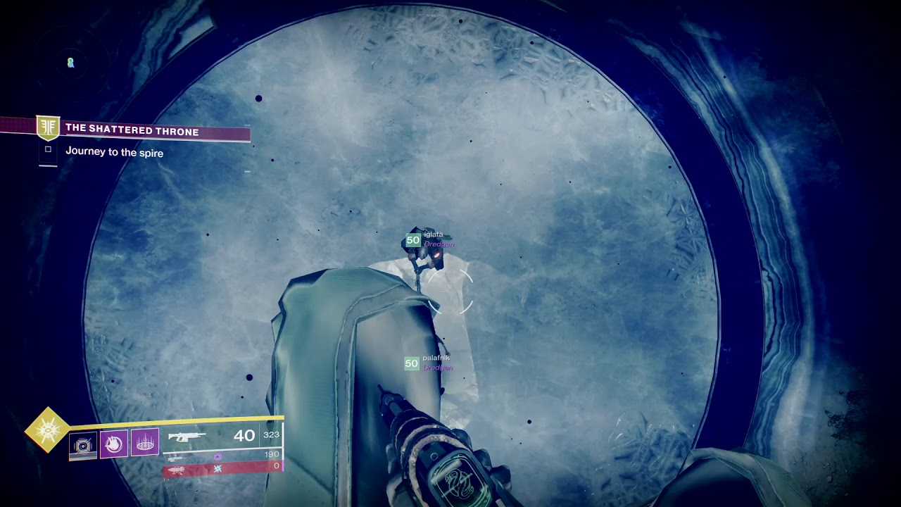 Pallas Galliot drop on first stage in Shaterred Throne - YouTube