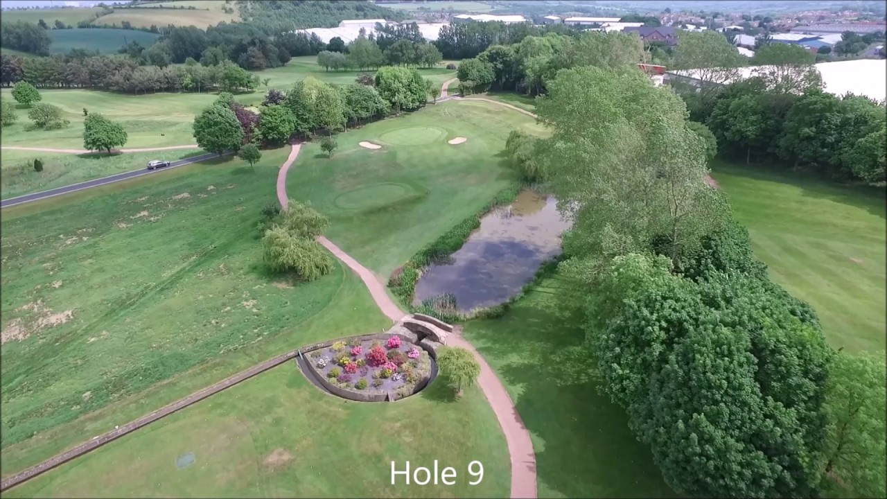 Silkstone Golf Course, full course fly over - YouTube