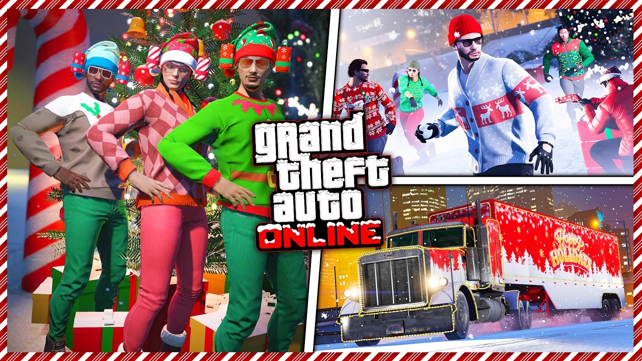 GTA Online: Snow and Christmas Update 2025 - All Info! | Vortex Gaming