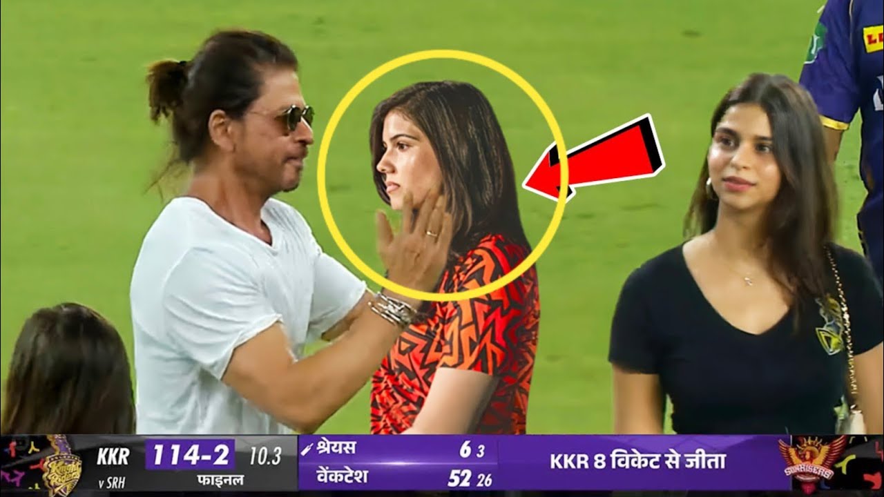 Shahruk khan heart winning Gesture for crying kavya maran after loss ...