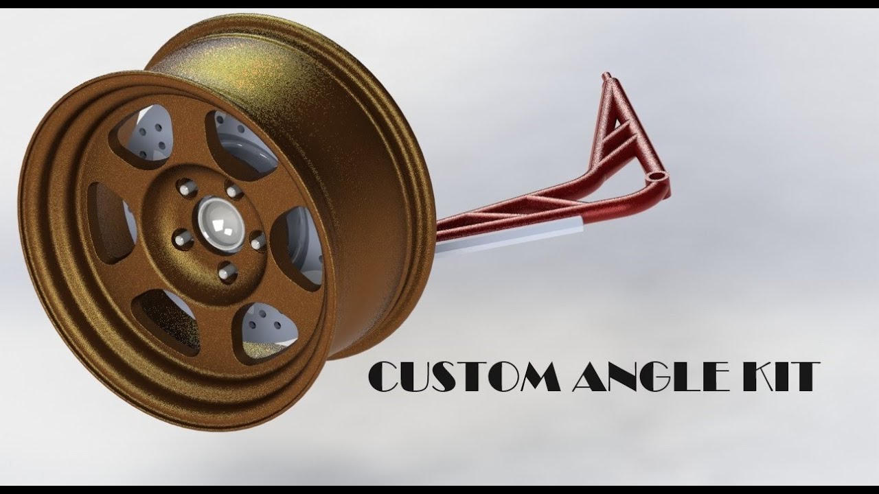 Making a custom angle kit for the e30!! The beginning of something ...