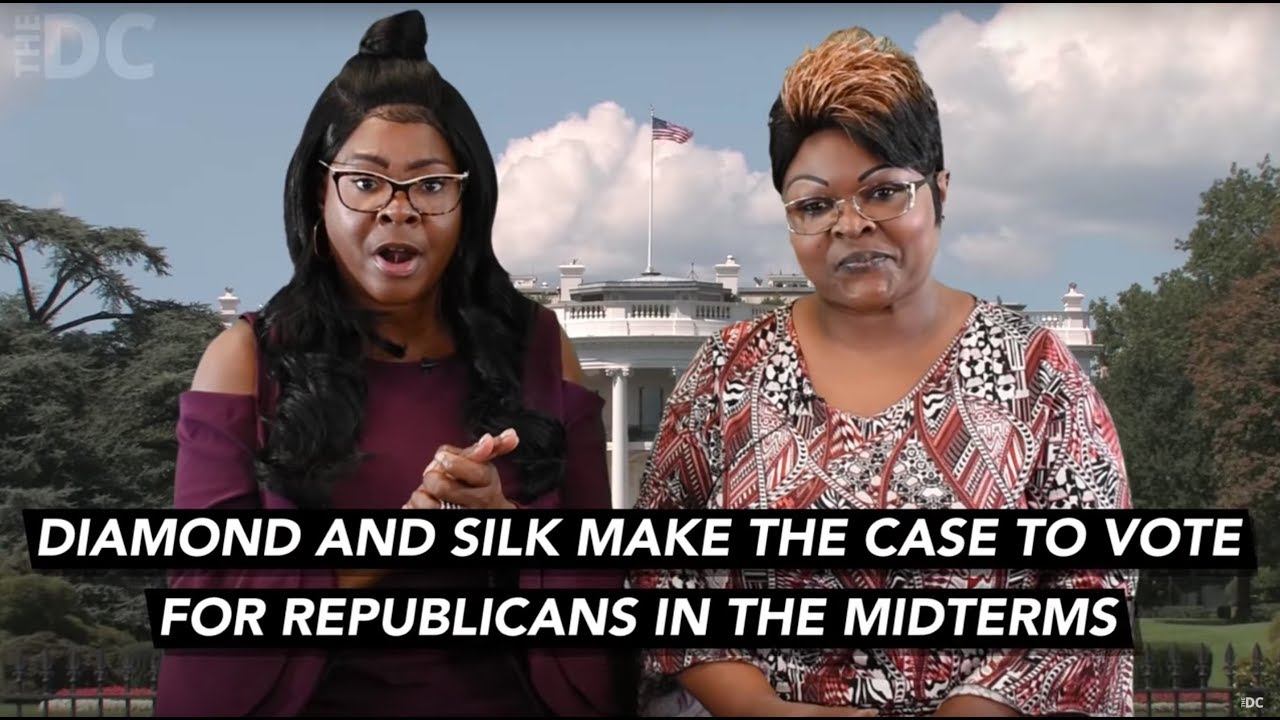 Diamond and Silk: VOTE RED, Vote Republican in the Midterms - YouTube