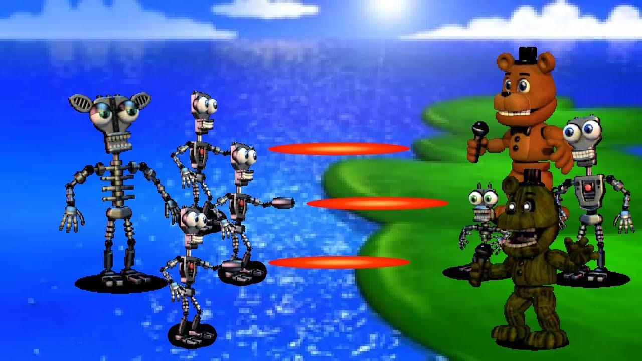 Endo 0-2 ATTACKS In FNaF World The Return To Nightmare's! - YouTube