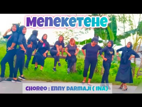 MENEKETEHE LINE DANCE CHOREO BY ENNY DARMAJI ( INA) #SKLD #beginner # ...