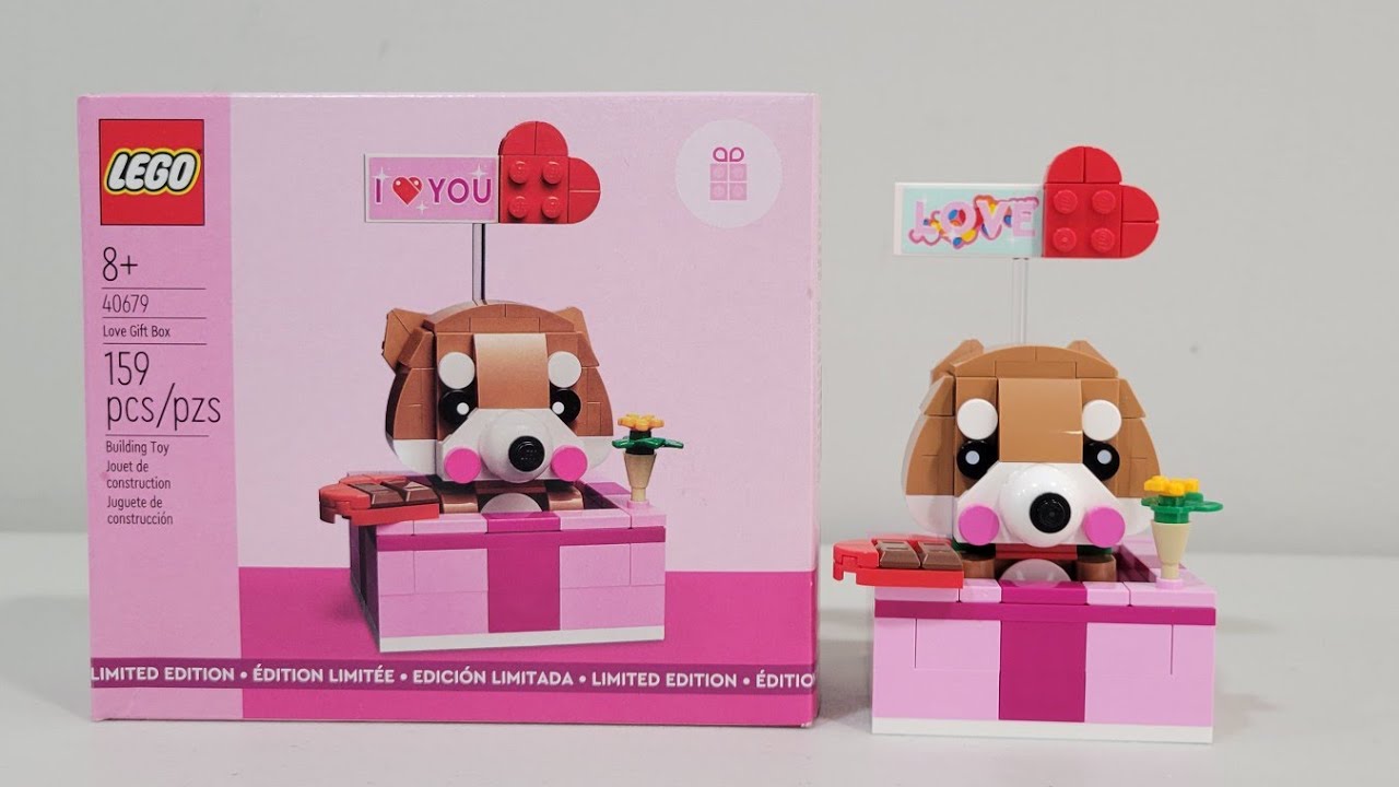 Lego Love Gift Box 40679 - GWP REVIEW! Limited Edition Feb 2024 - YouTube