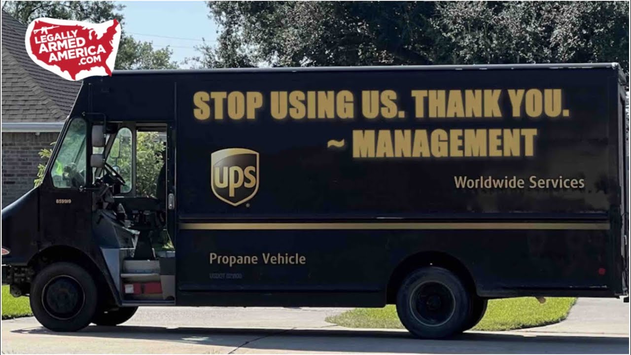 F UPS and the horse they rode in on - YouTube