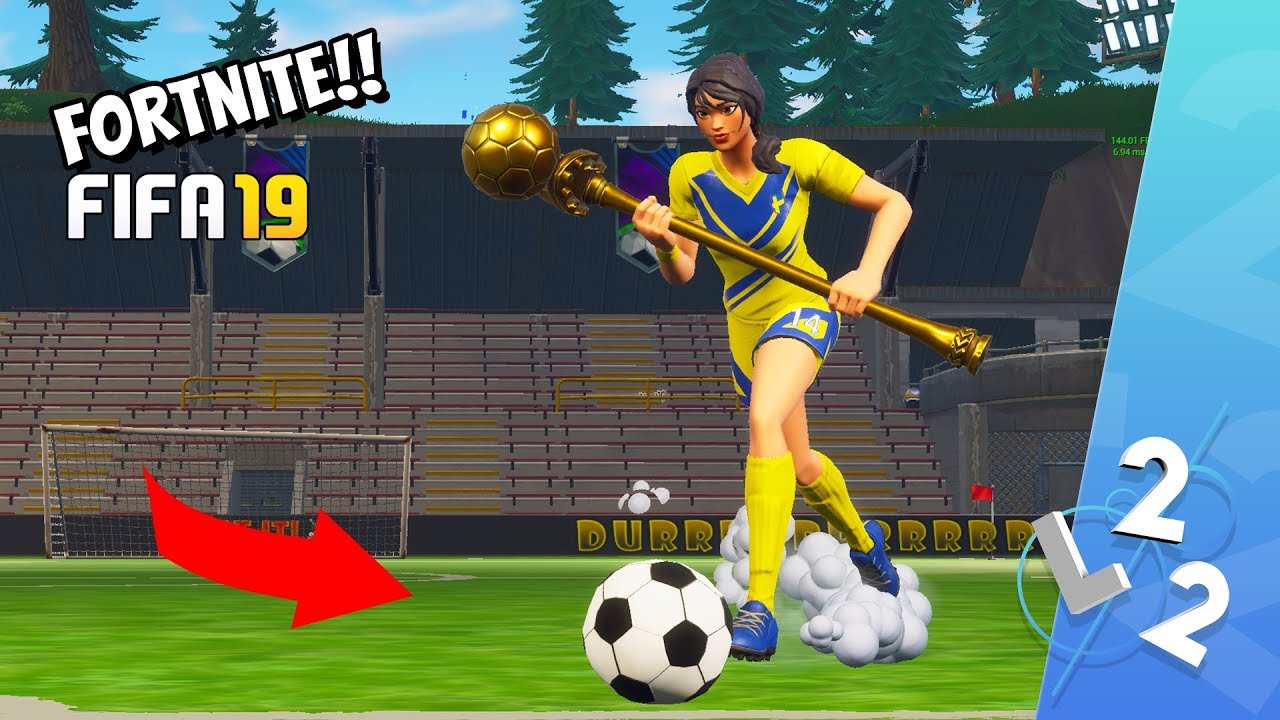 FIFA 18 I FORTNITE **fotbolls VM** FORTNITE PÅ SVENSKA! - YouTube