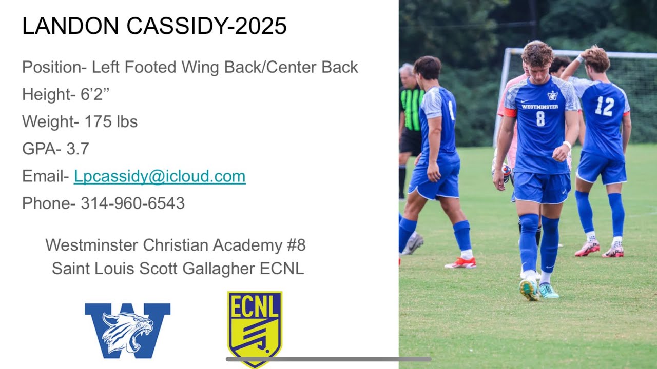 Landon Cassidy 2025 Highlight Reel - YouTube
