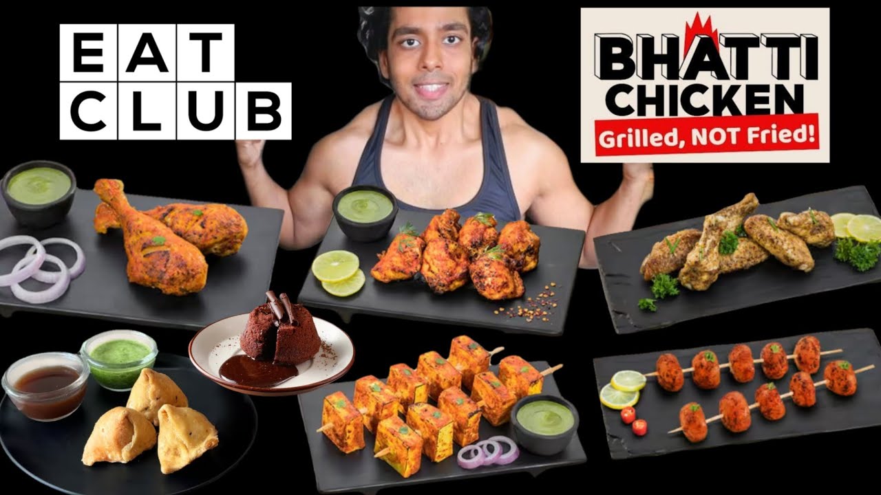 Bhatti Chicken Entire Menu Review | Eating Challenge I Eatclub - YouTube